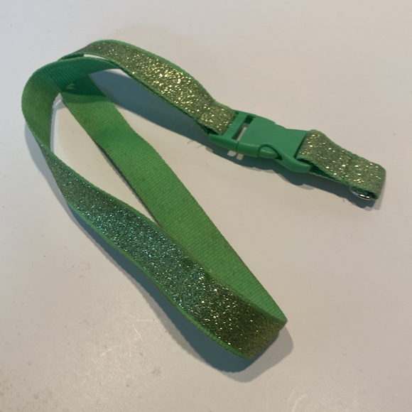 Accessories | Vintage 199s Green Glitter Lanyard | Poshmark